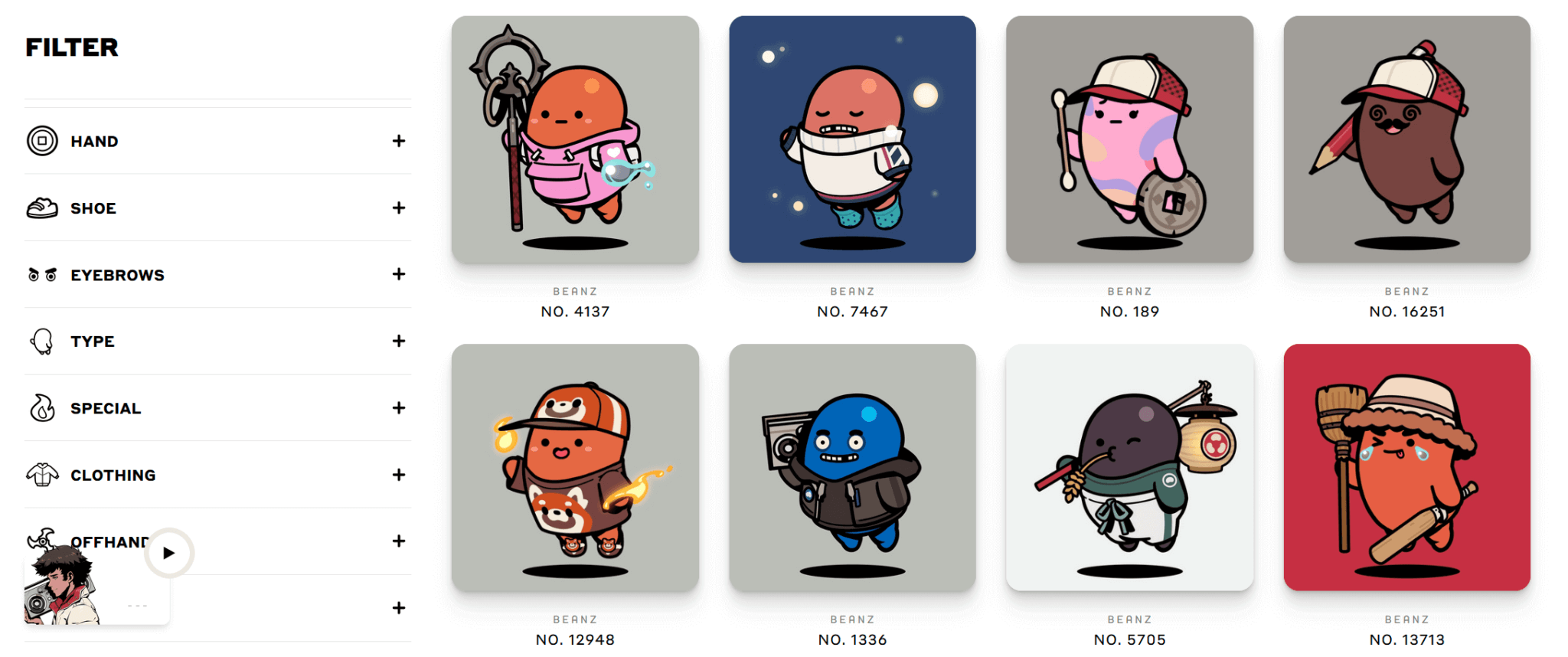 BEANZ NFT Collection - Best NFTs 2025