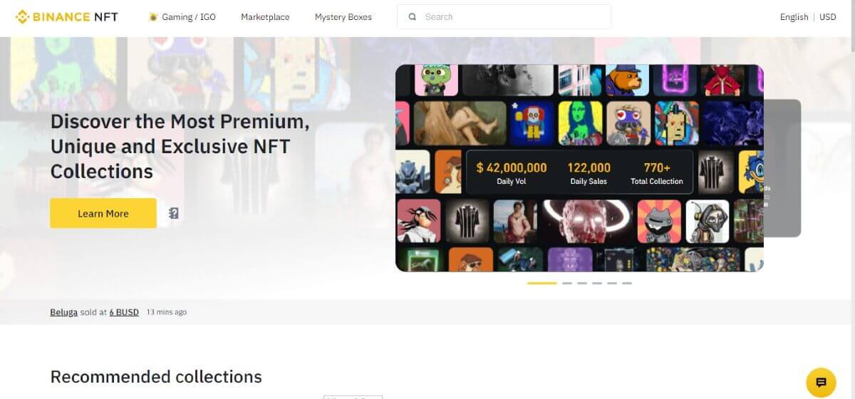 Binance NFT Review - Best NFT Marketplaces 2025